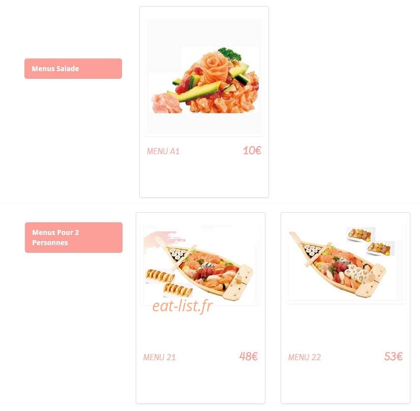 Sushi Man à Paris 16 - menu et photos