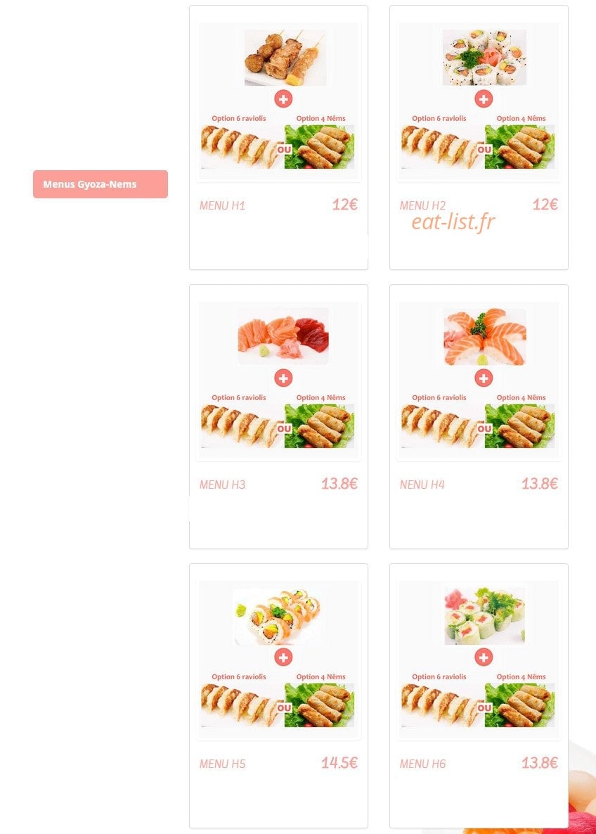Sushi Man à Paris 16 - menu et photos