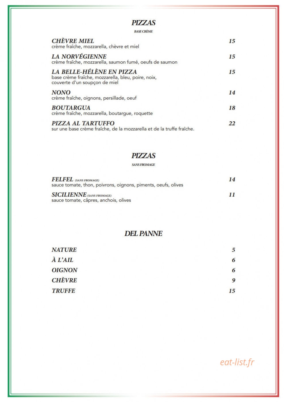 Shinzzo à Paris 19 - menu et photos