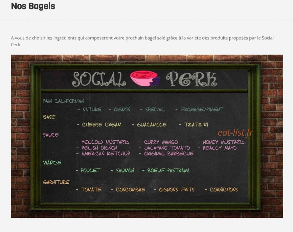 Social Perk à Rouen - menu et photos