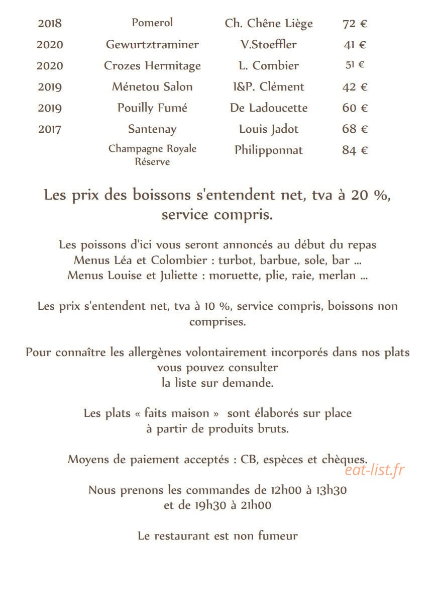 La Table D'Elka à Varengeville sur Mer - menu et photos