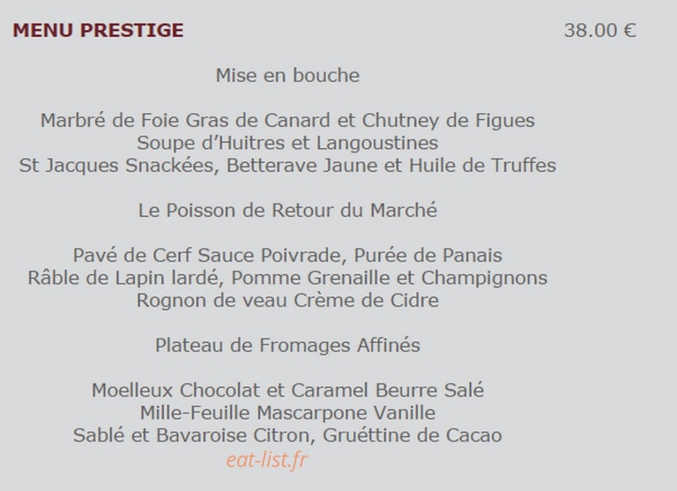 Menu Cantine Petit Quevilly