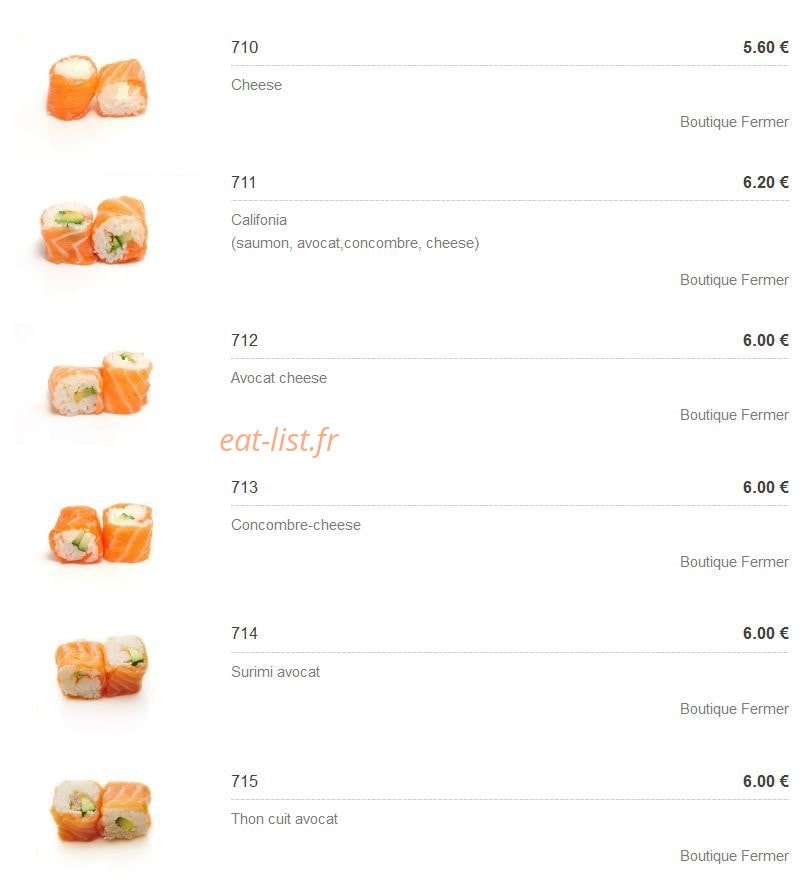 Miyaki à Le Havre - menu et photos