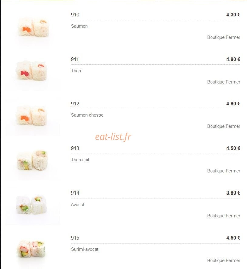 Miyaki à Le Havre - menu et photos