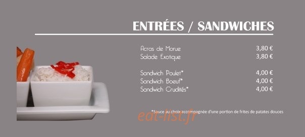Cooking Mama à Torcy - menu et photos