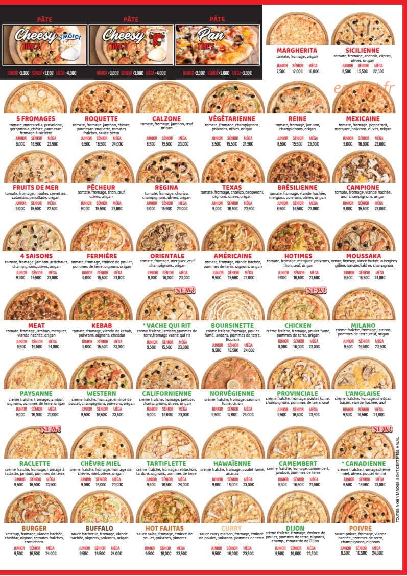 Pizza Hotimes à Chelles - menu et photos