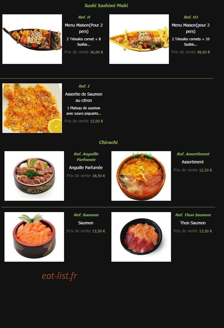 Yotsuba à Viroflay - menu et photos