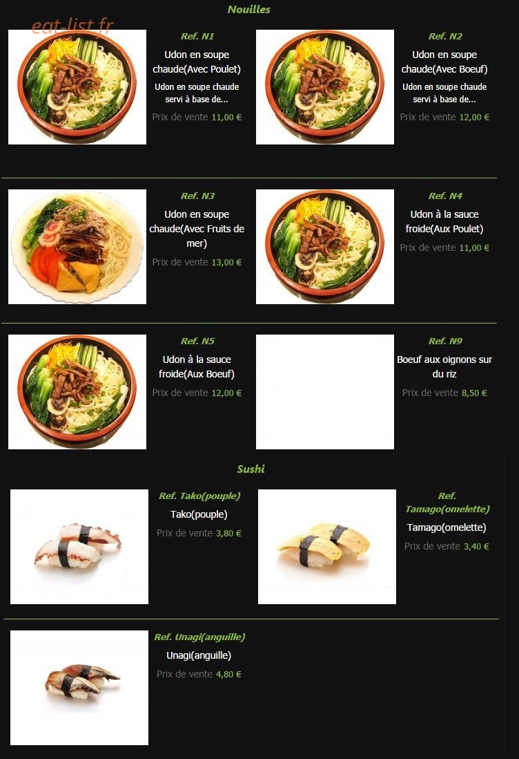 Yotsuba à Viroflay - menu et photos