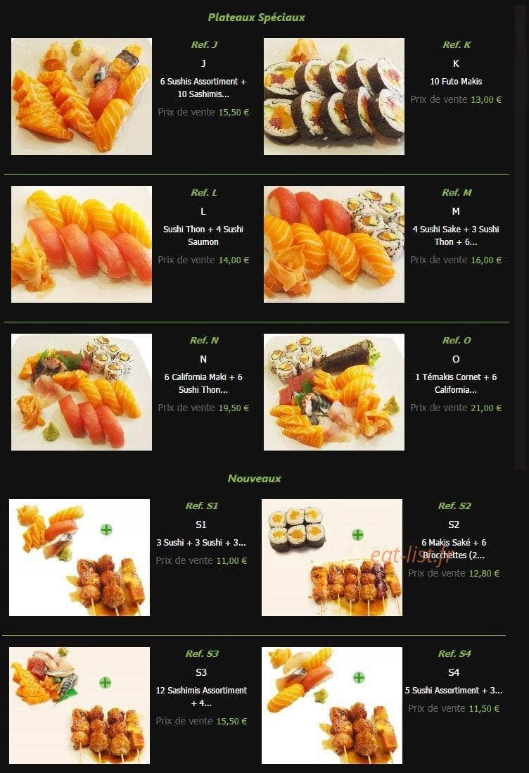 Yotsuba à Viroflay - menu et photos