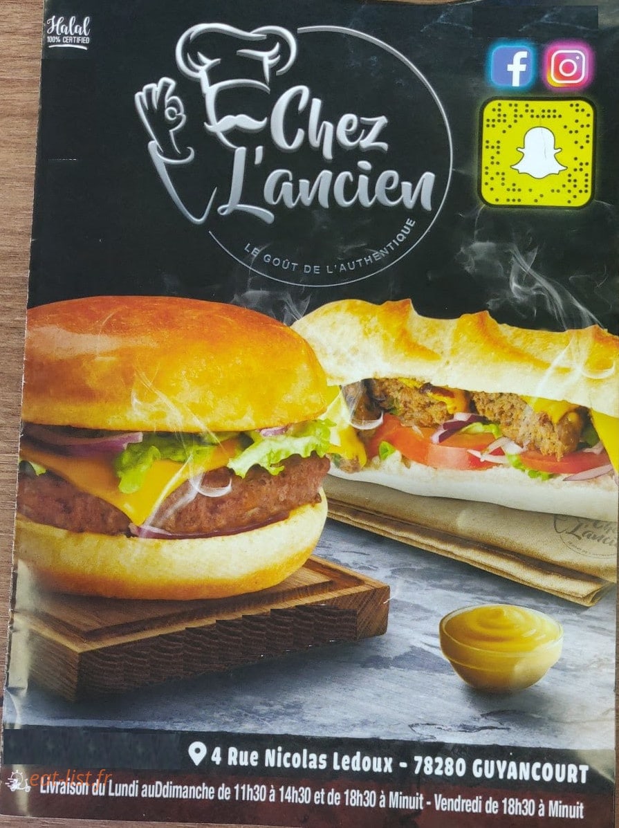 Chez L'ancien à Guyancourt - menu et photos