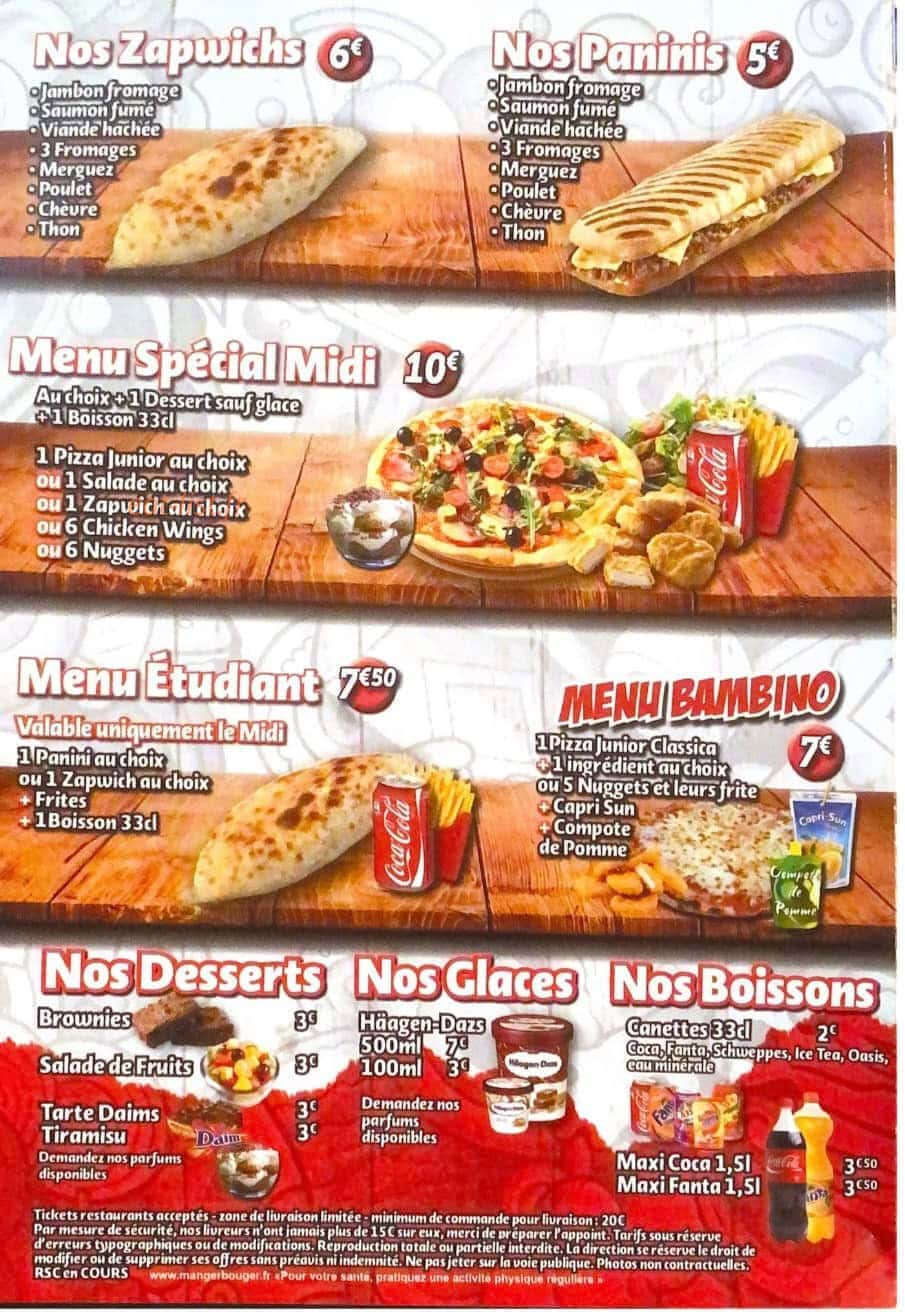 Milano pizza à Thouars - menu et photos