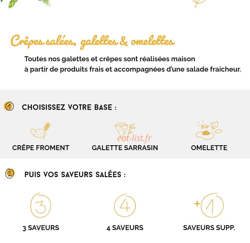 Crêpe Touch à Amiens - menu et photos