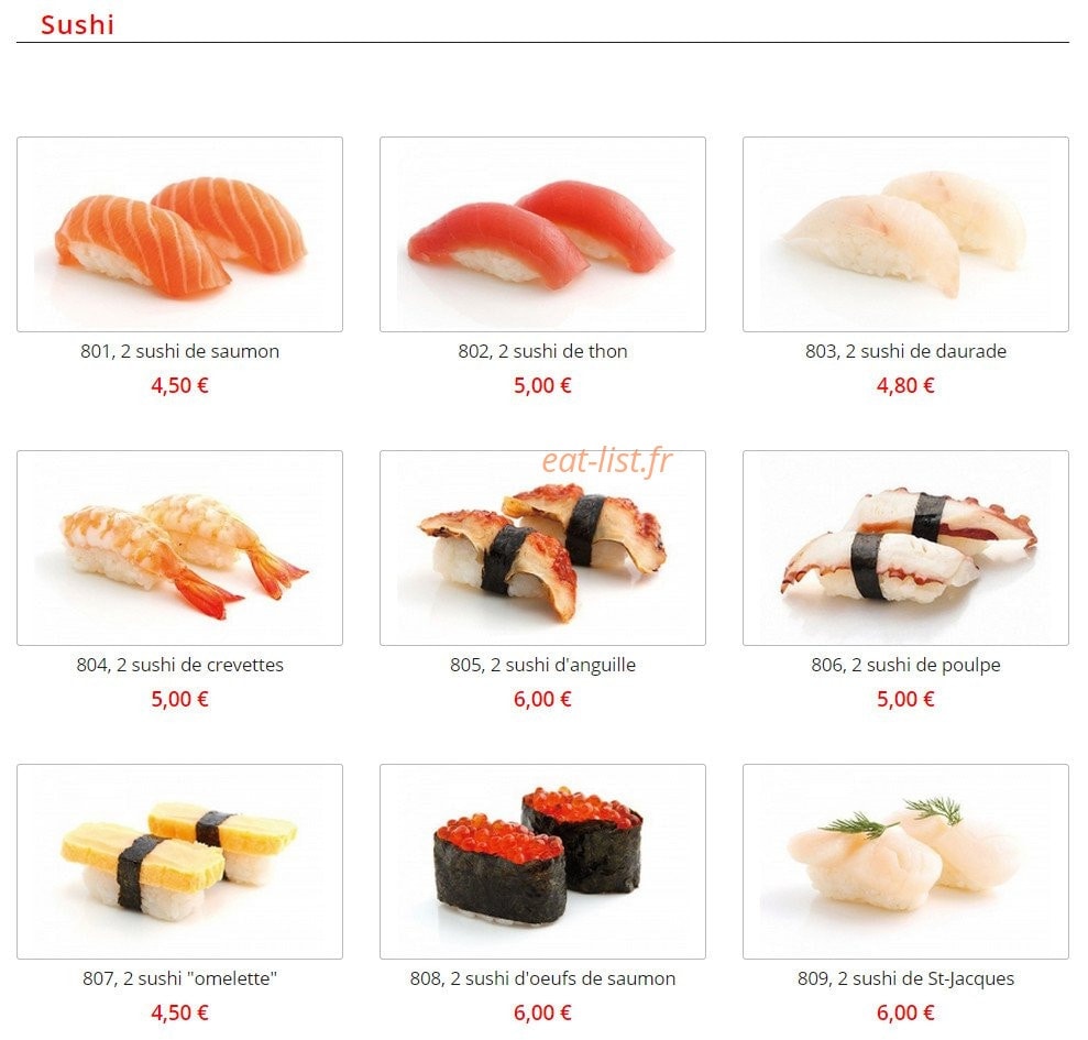Oyama à Albi - menu et photos