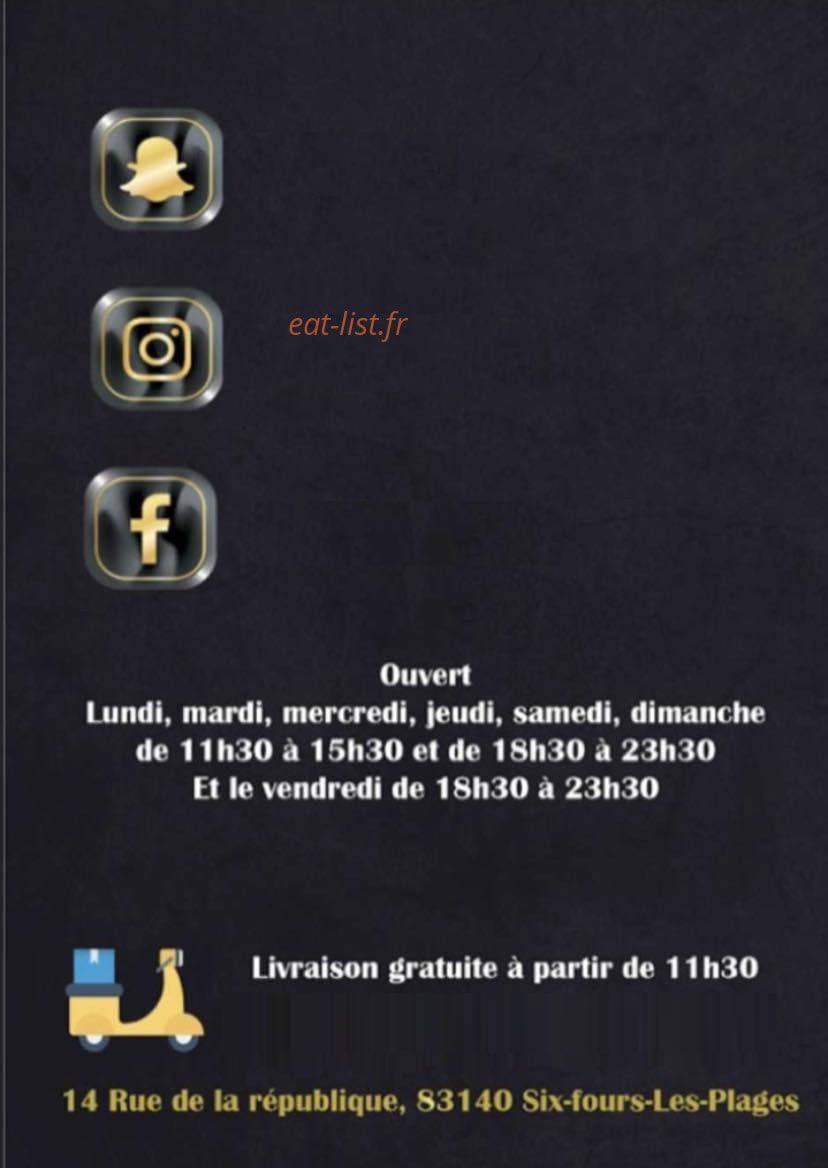 Le W10 à Six Fours les Plages - menu et photos
