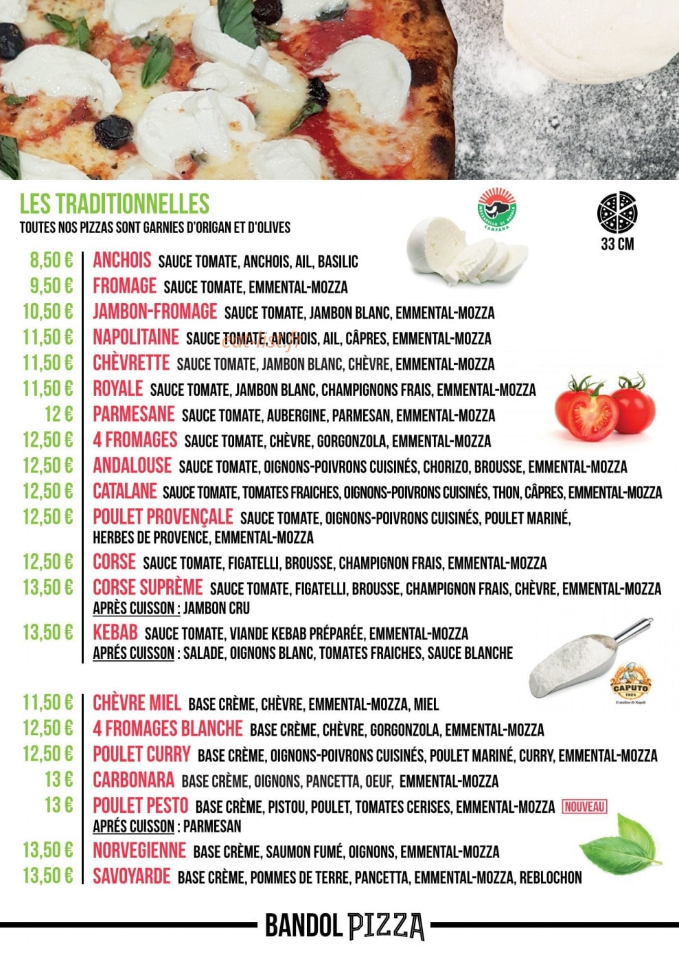 Bandol pizza à Bandol - menu et photos