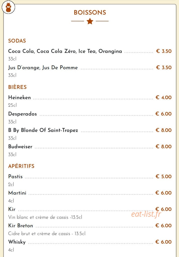 La Grignote à Ramatuelle - menu et photos