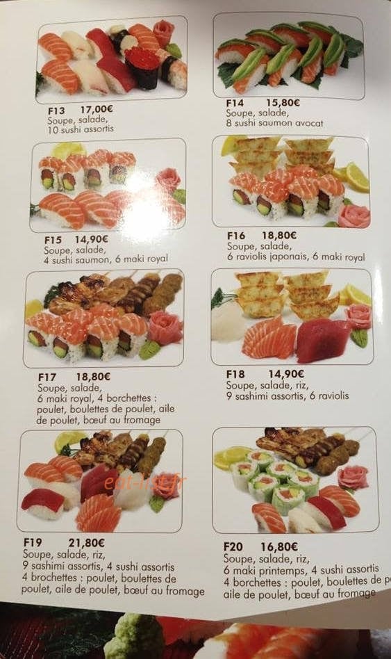 Himawari à Orange - menu et photos