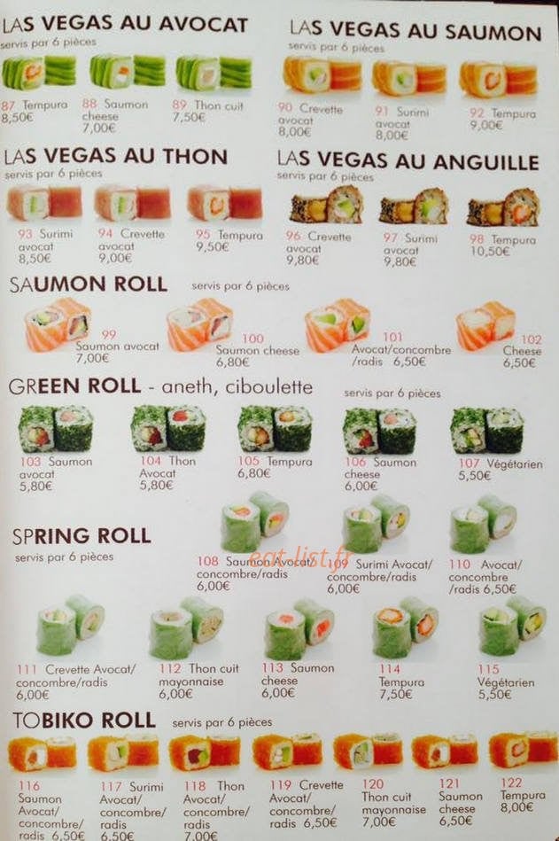 Himawari à Orange - menu et photos