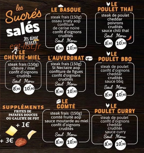 Au coup de food à Chatellerault - menu et photos