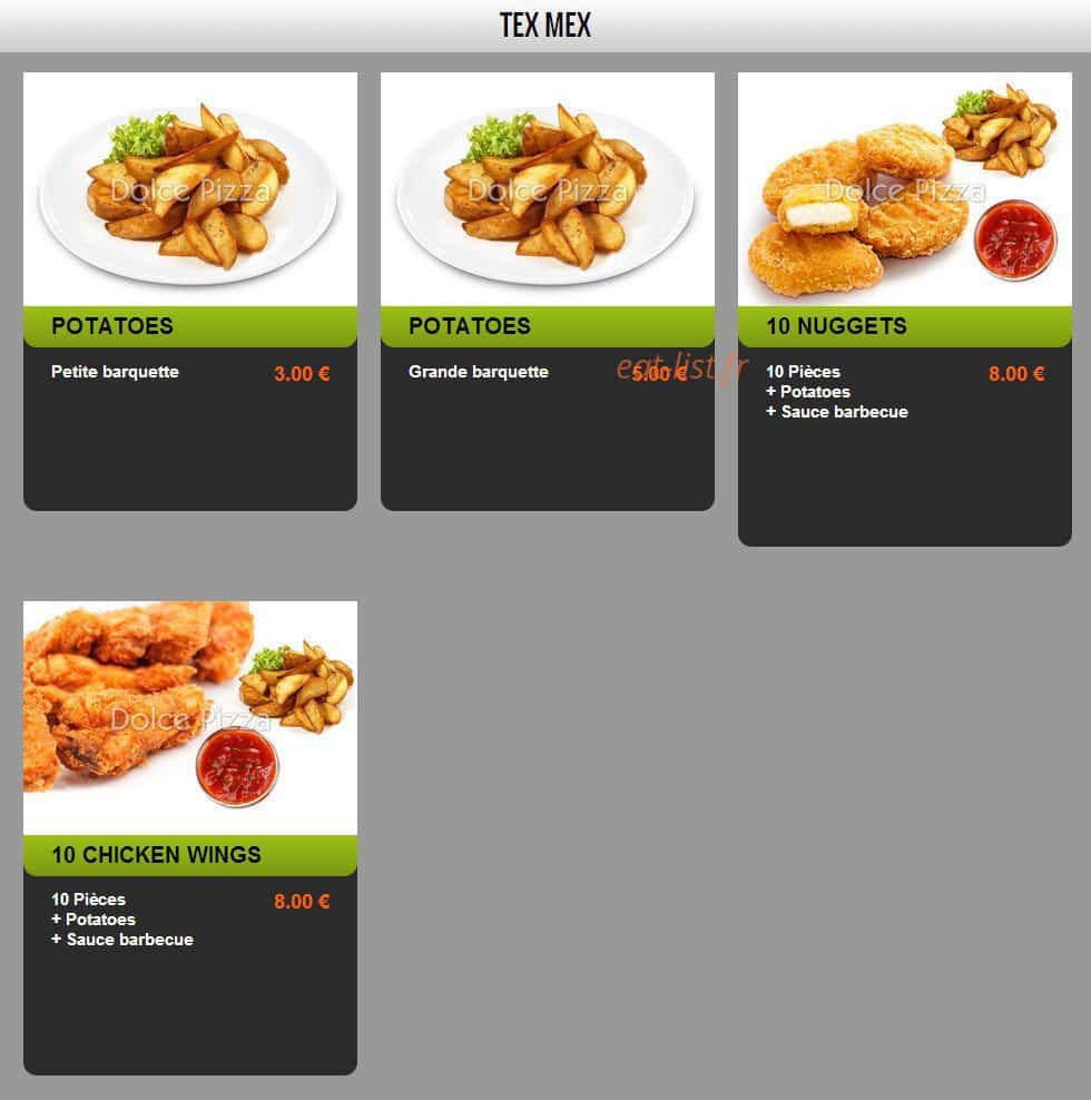 Dolce Pizza à Orsay - menu en ligne