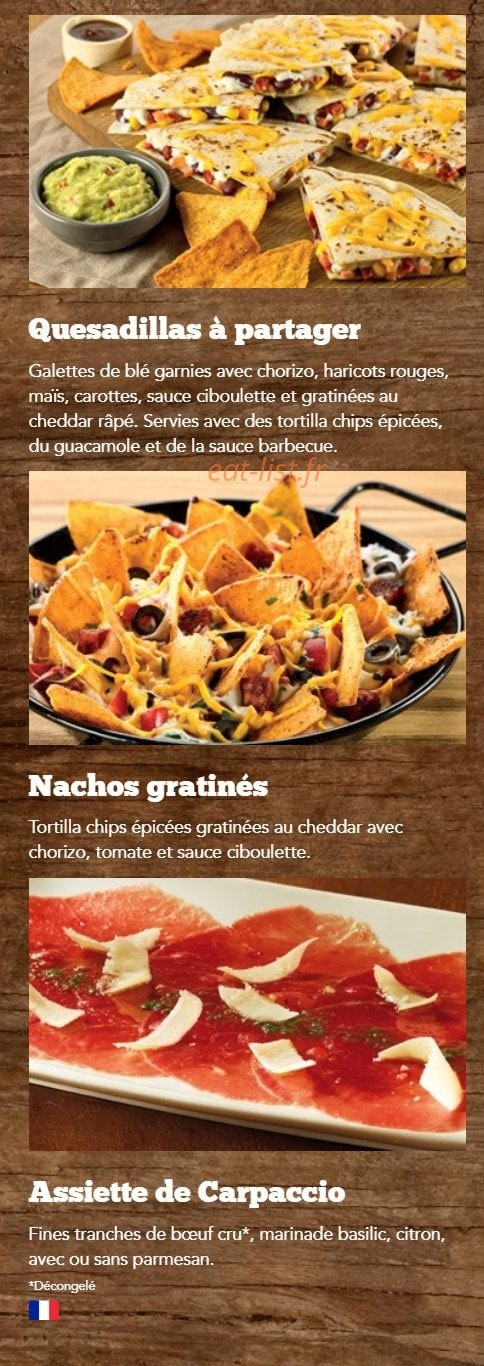 Buffalo Grill à Montrouge - menu et photos