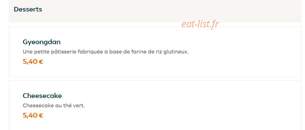 Godori à Rueil Malmaison - menu et photos