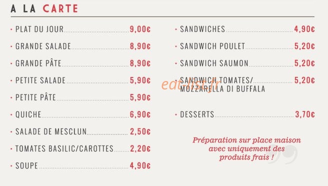 Cooking Cuisine Maison à La Plaine Saint Denis - menu et photos