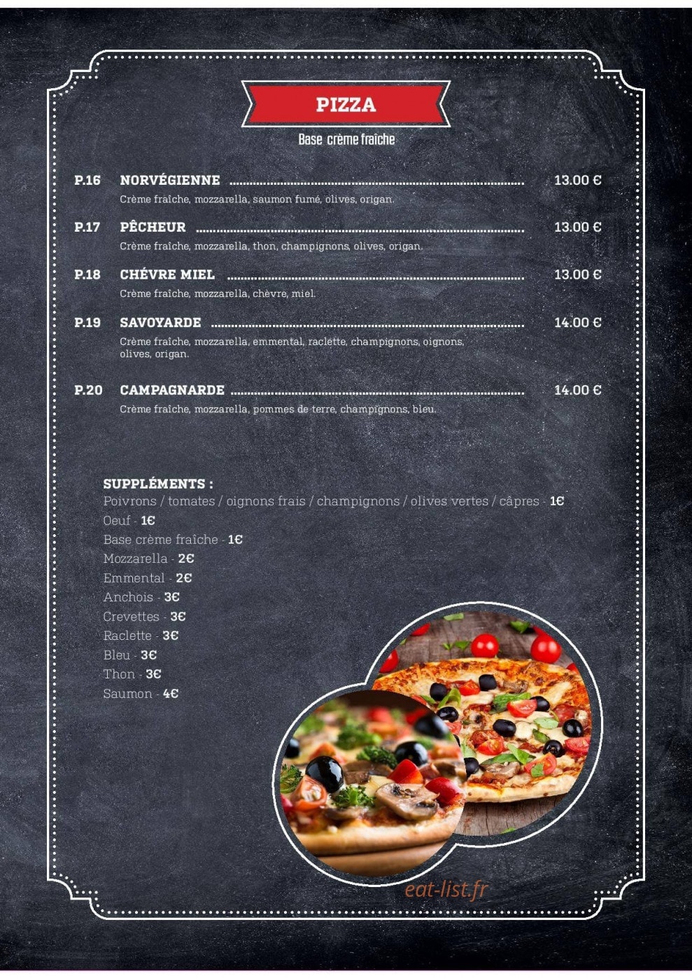 Dolce Pizza à Le Raincy - menu et photos