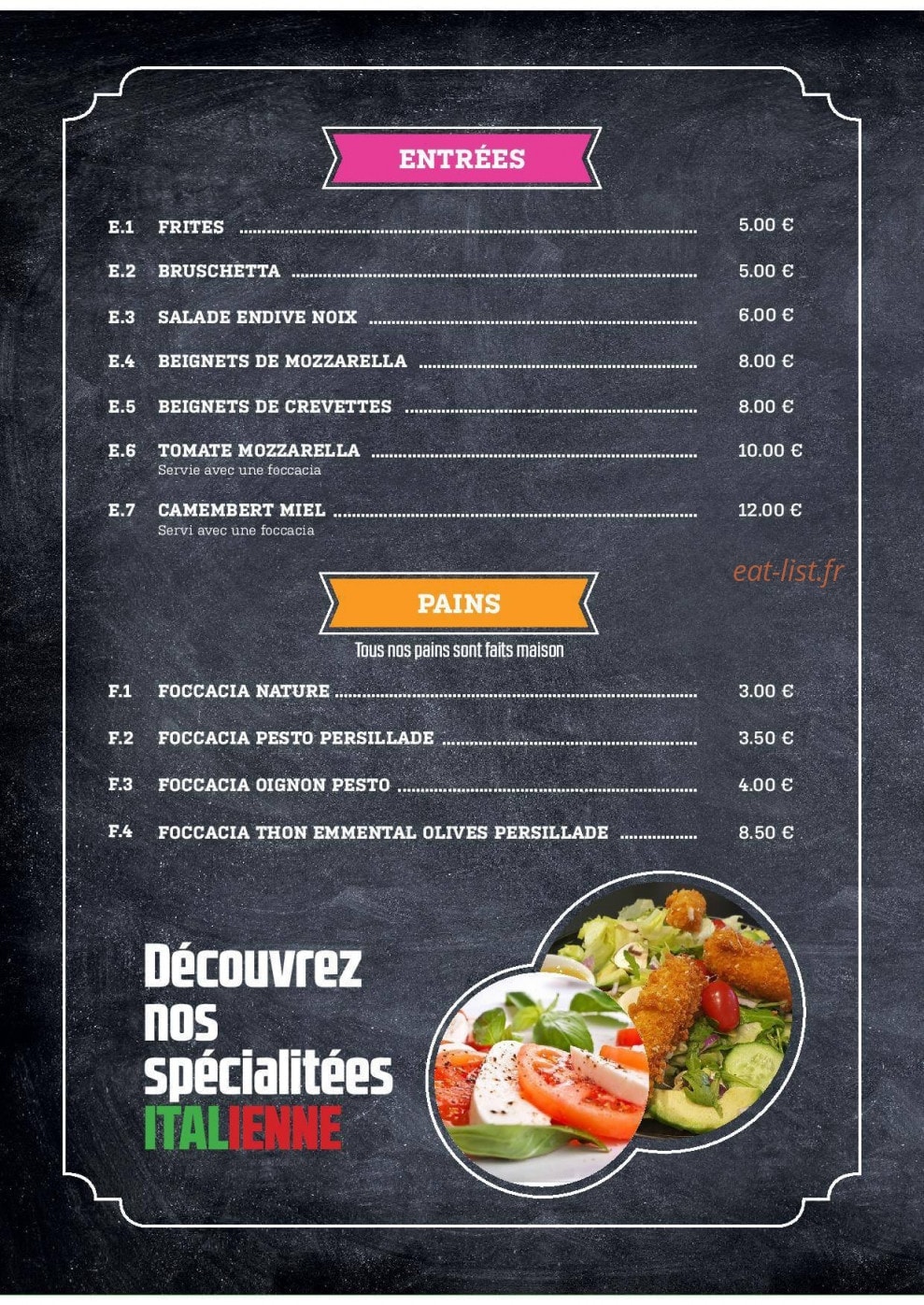 Dolce Pizza à Le Raincy - menu et photos