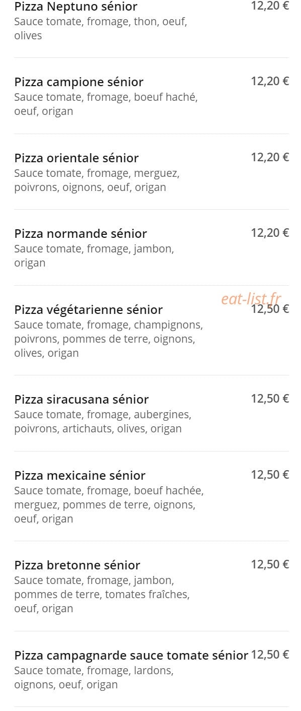 Le Mirage à Drancy - menu et photos