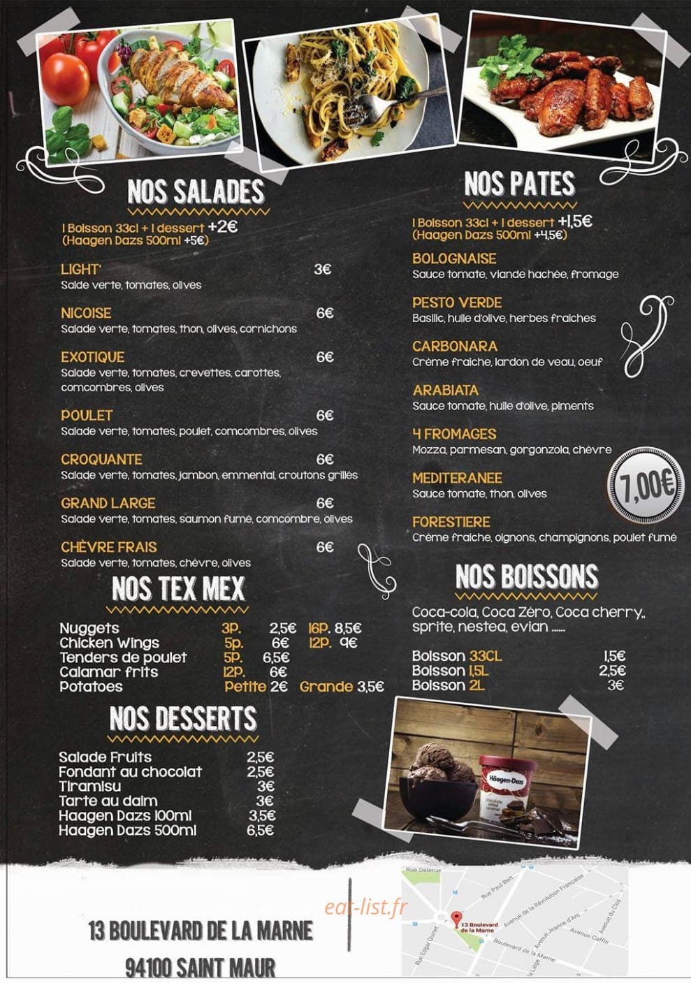Prestige pizza à Saint Maur Des Fosses - menu et photo