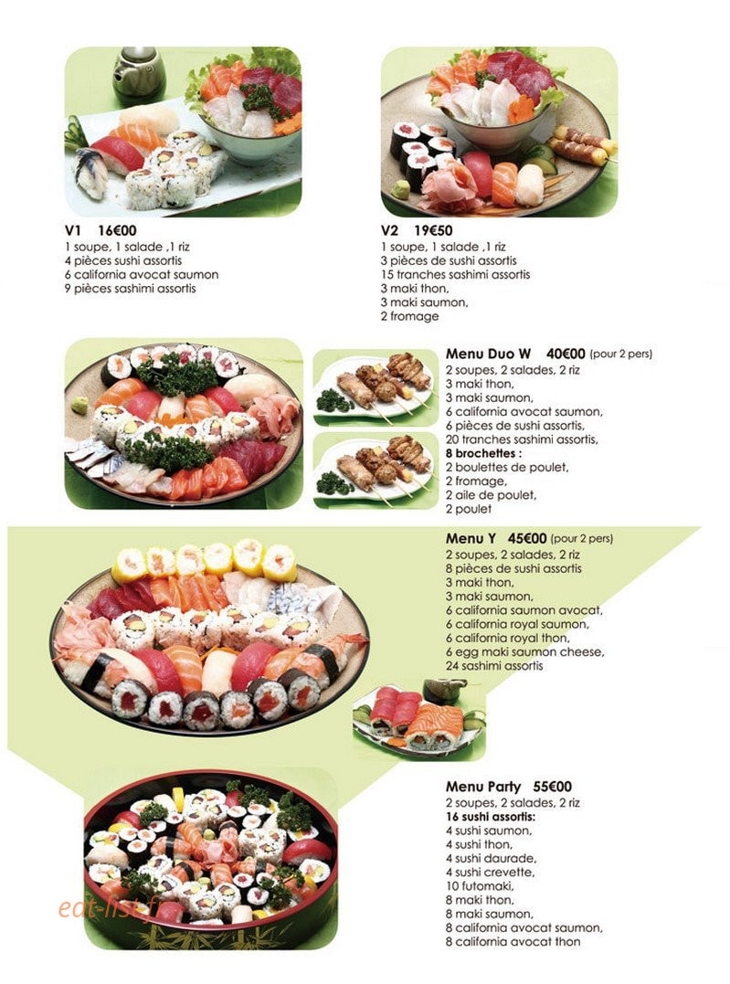So sushi à La Varenne Saint Hilaire - menu et photos