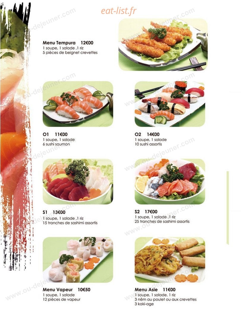 So sushi à La Varenne Saint Hilaire - menu et photos