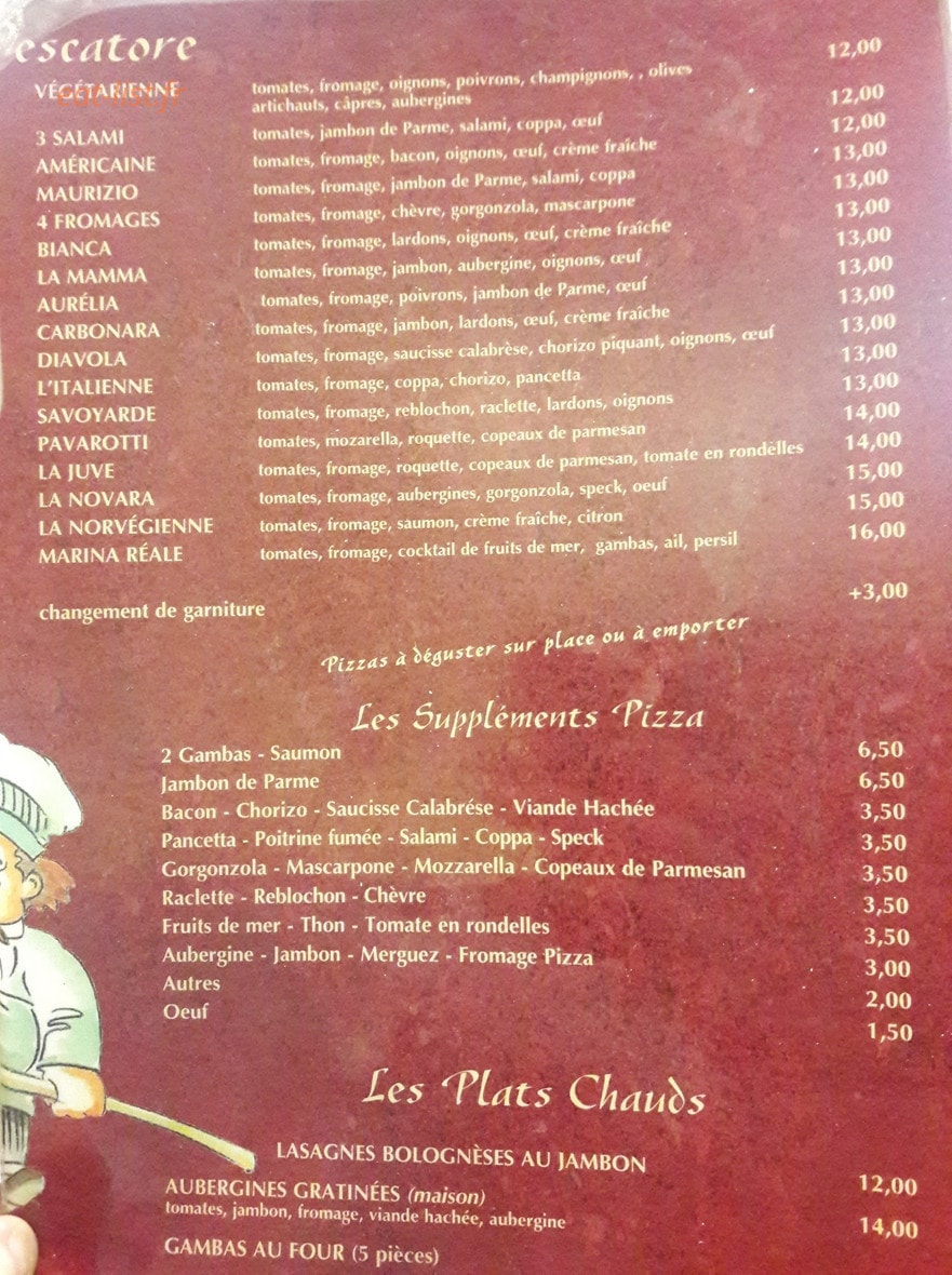 Il Pescatore à L' Hay Les Roses - menu et photos