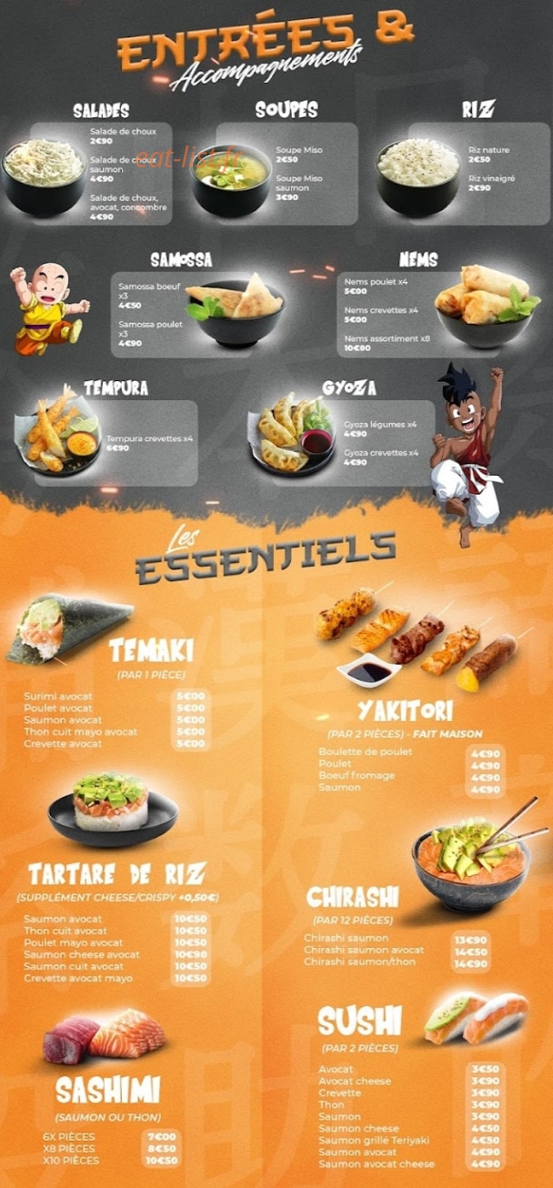 DBZ Sushi à Taverny - menu et photos