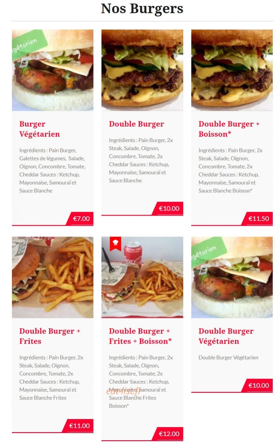 Aga Burger à Valleiry - menu et photos