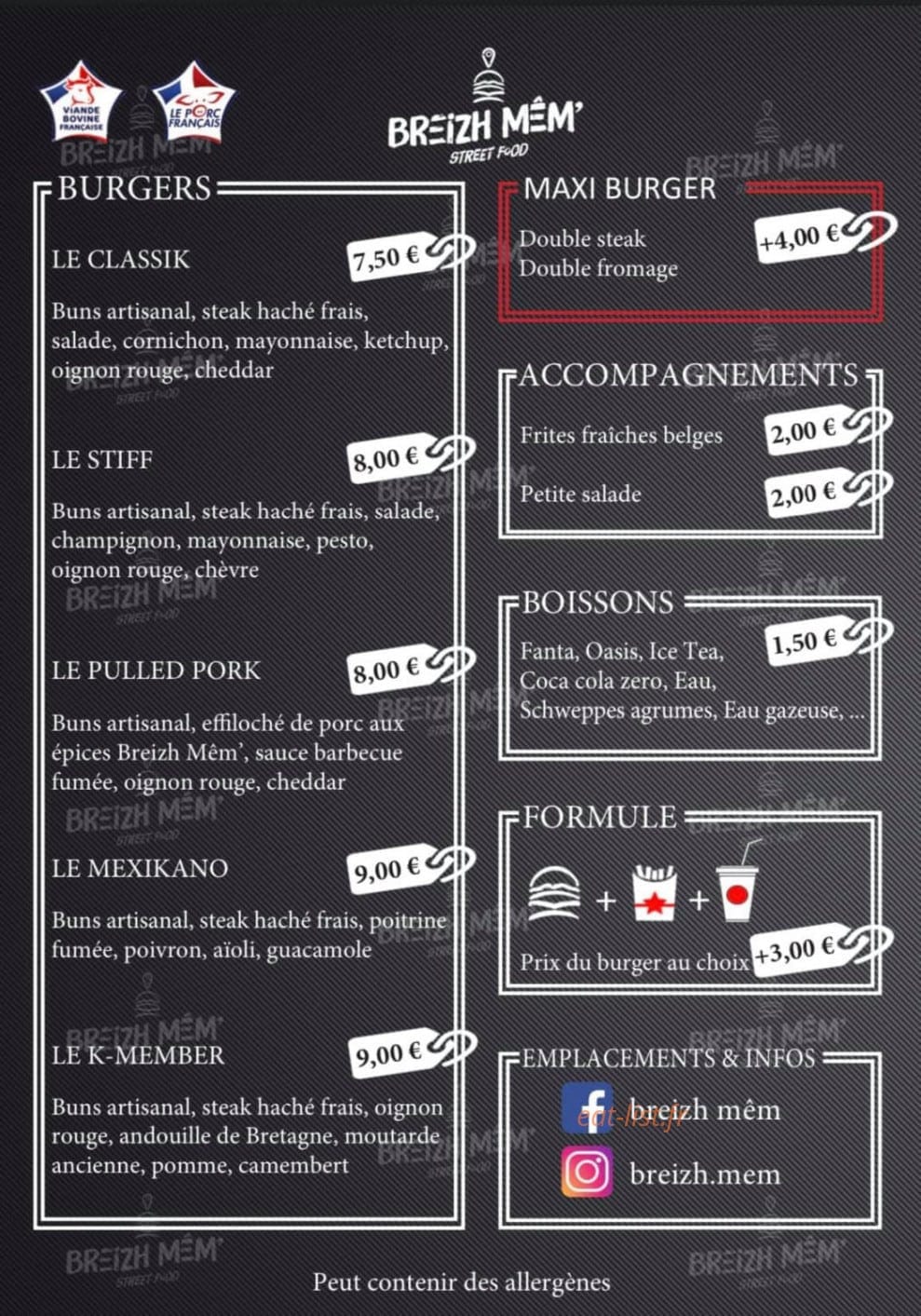 Breizh Mêm - Food Truck à Saint Jacques De La Lande, Cesson Sevigne ...