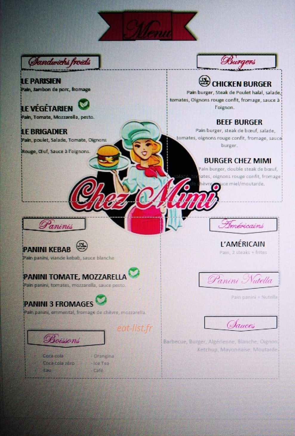 Chez Mimi - Food Truck à Carcassonne - menu et photos