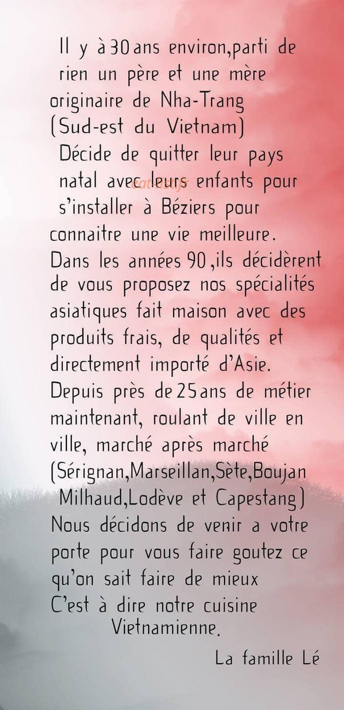 Cùu Long à Beziers - menu et photos
