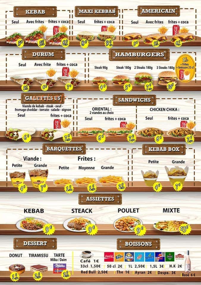 Fast Food - Food Truck à Saint Vit - menu et photos