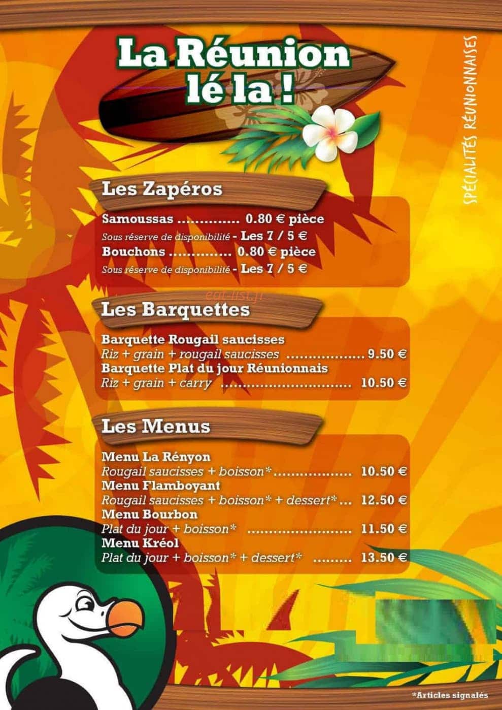 La Réunion Lé La - Food Truck à Davezieux, Tain L'hermitage, Sarras ...