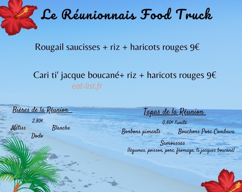 Le Réunionnais - Food Truck à La Garde Adhemar - menu et photos
