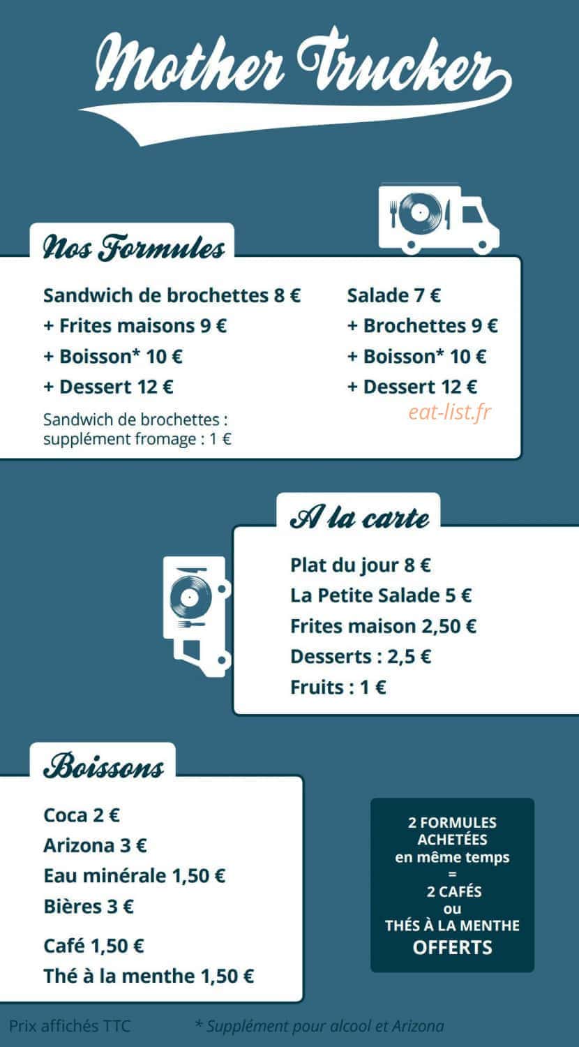 Mother Trucker - Food Truck à Montpellier - menu et photos