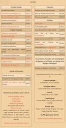Auberge de l'escotais à Saint Paterne Racan - menu et photos