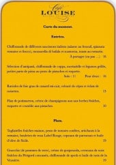 Café Louise à Perigueux - menu et photos