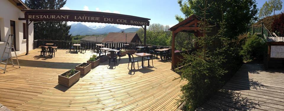 Laiterie du col Bayard à Laye - menu et photos