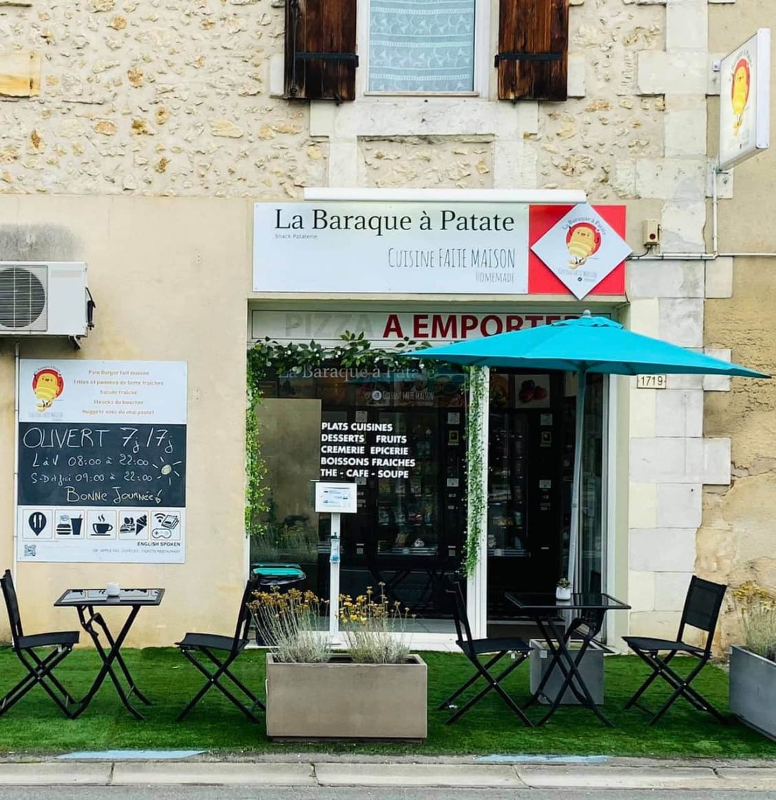La baraque à patate à Lembras - menu et photos