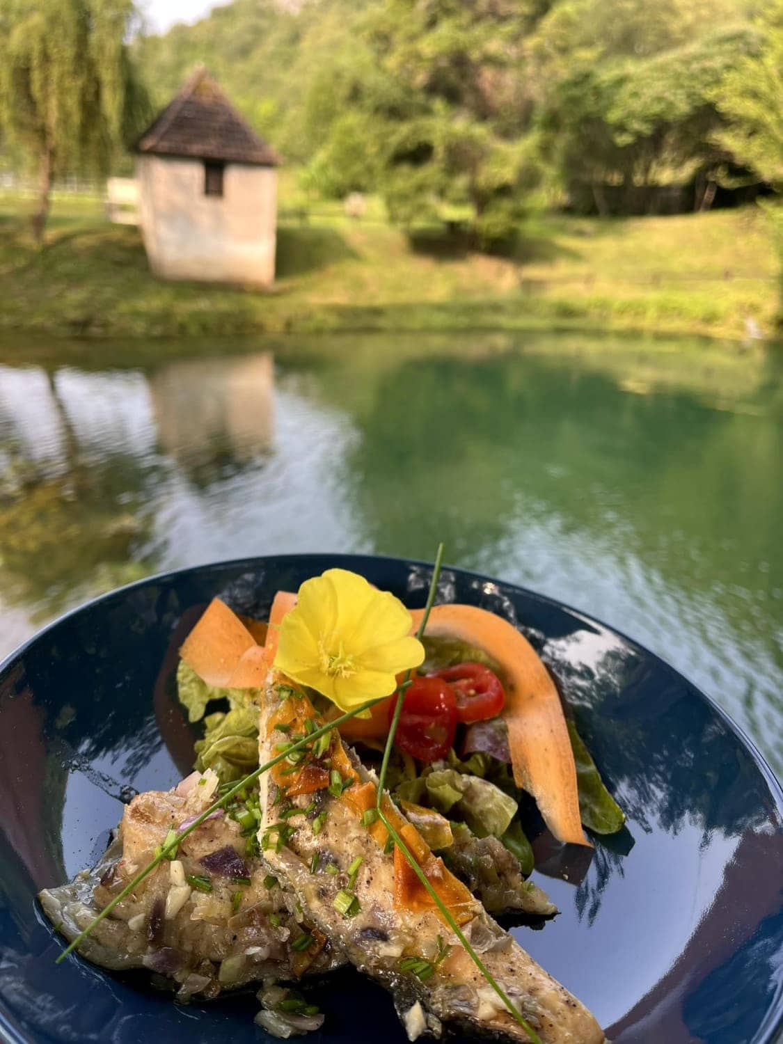 Le Gouffre du Blagour à Lachapelle Auzac - menu et photos