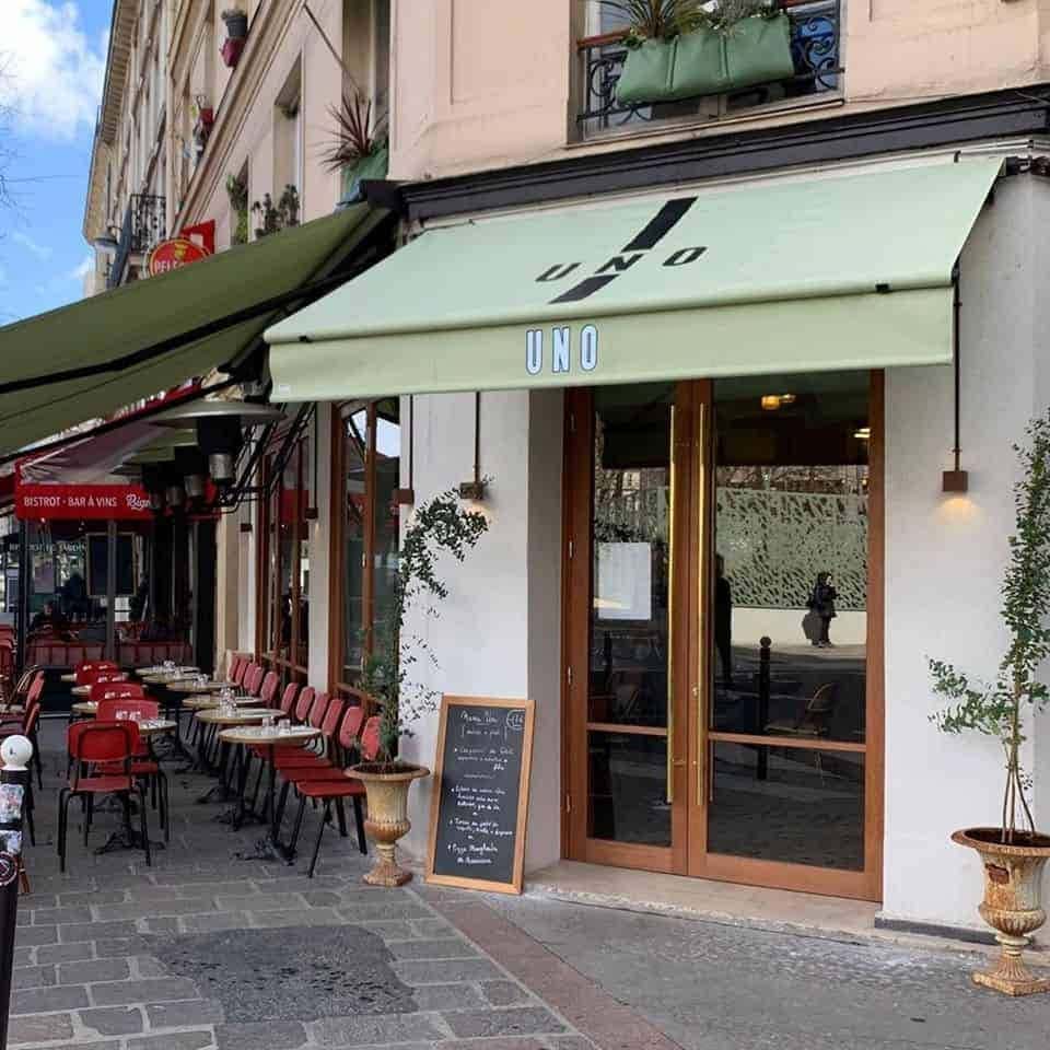 Uno à Paris 1 - menu et photos