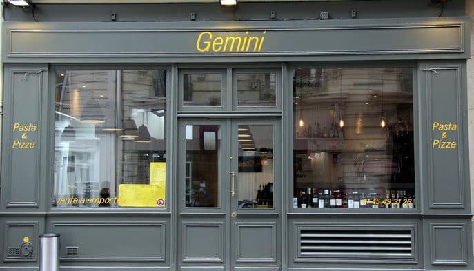 Gemini à Paris 7 - menu et photos